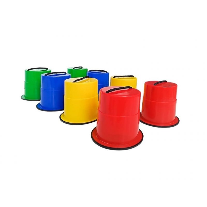 Dětské chůdy klasická pomůcka k nácviku rovnováhy a koordinace.